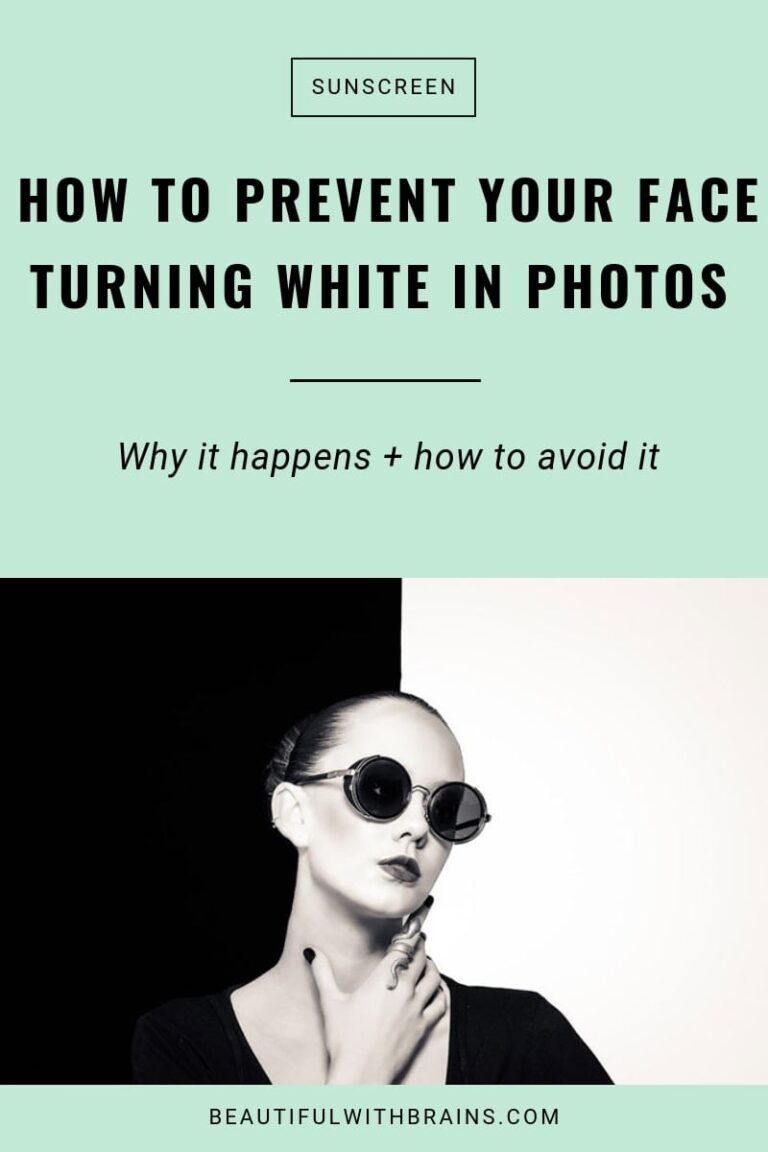 Face Turning White in Photos? Here's Why! - How To Make Your Face Clearer